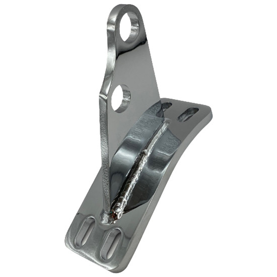 LC Chrome- Plated Stainless Steel Angled Cab Bracket For Peterbilt - 4 ...