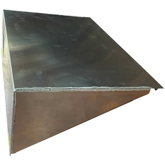 Freightliner FLD Battery Box Cover 25 x 15 5/8 Inch Aluminum by CSM - 4 ...