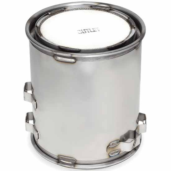 Stainless Steel Diesel Particulate Filter For Detroit Diesel, Mercedes ...