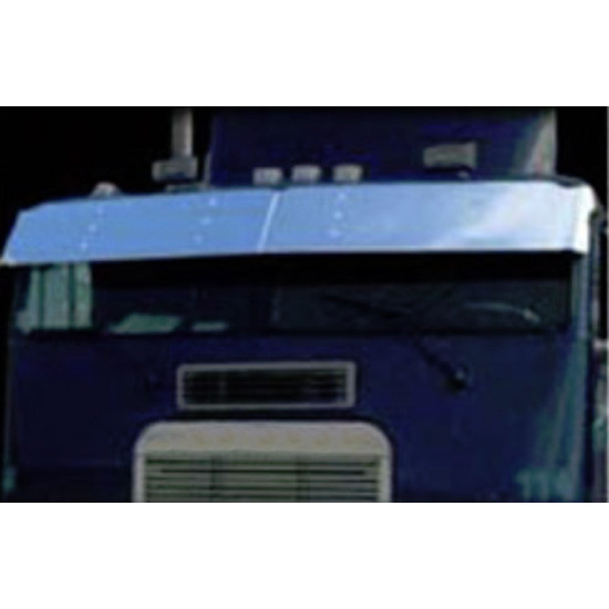 Freightliner FLT Cabover 13 Inch Stainless Steel Old Style Drop Visor ...