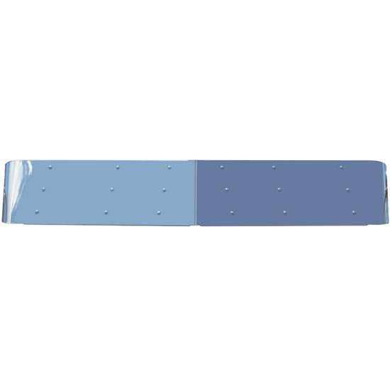 14 Inch Galvanized Steel Drop Visor For Peterbilt 378, 379, 384, 386 ...