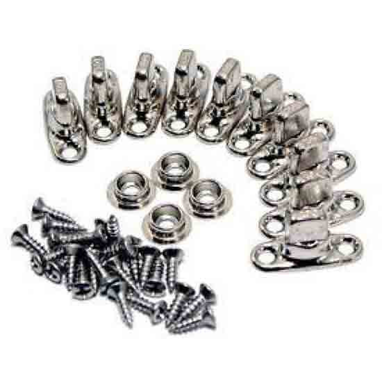 Belmor Hardware Kit For Freightliner Bug Screens & Winter Fronts - 4 ...