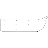 13 Inch Stainless Steel Drop Visor For Peterbilt 352 Cabover - 4 State ...