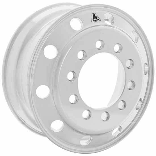 Accuride Budd Wheel 22.5 x 8.25 Aluminum - Standard Finish, 10 Hole - 4 ...