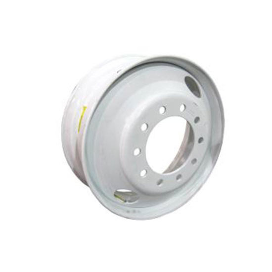 Accuride Tubeless Hub Pilot Wheel 22.5 x 8.25 Inch White Steel - 2 Hand ...