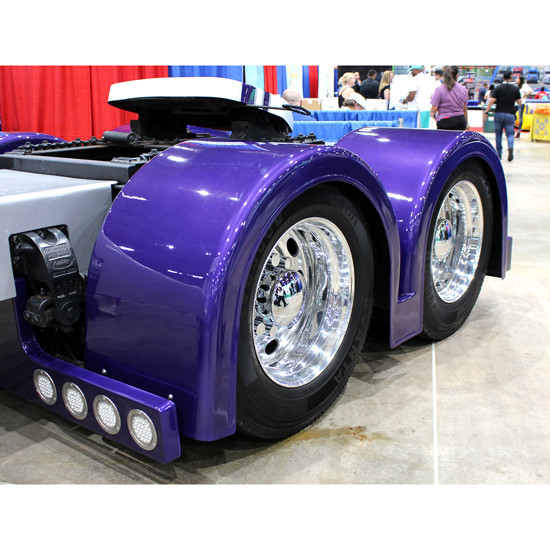 Fiberglass Double Hump Fenders W/ Style Options - 4 State Trucks