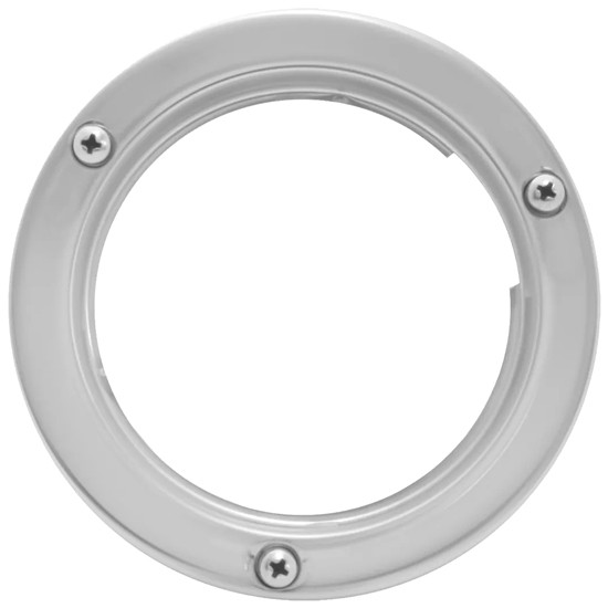 Stainless Steel Flange Mount Light Bezel For 4 Inch Pearl, Mega 10 ...