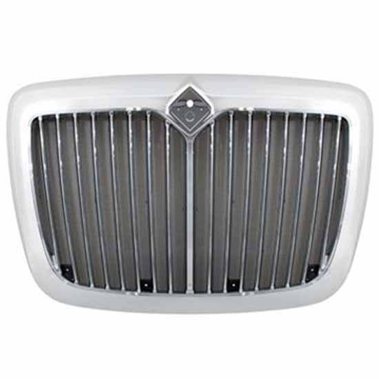 Chrome Grille W/ Bug Screen For International ProStar - 4 State Trucks