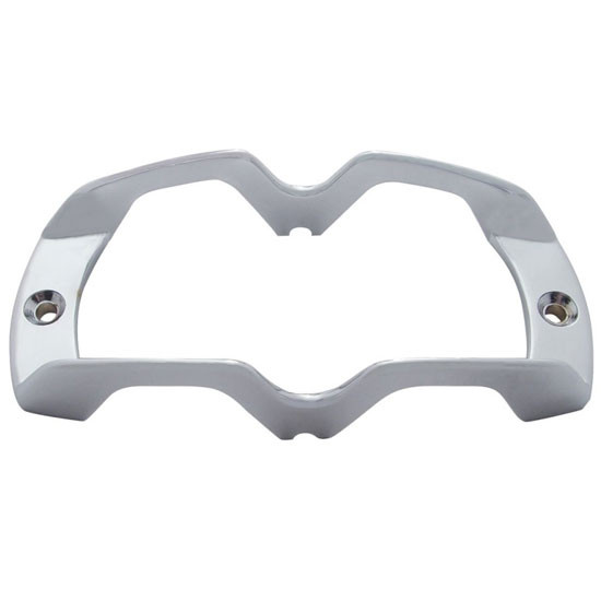 Chrome Light Guard Bezel For Double Bubble Bullseye And Tiger Eye Style ...