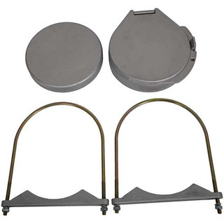 8 Inch Diameter PVC Conduit Carrier Kit For Ladder Racks - 4 State Trucks
