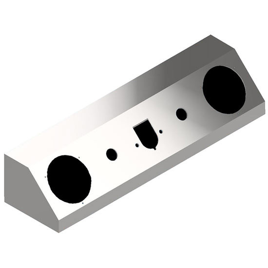 304 Stainless Steel On-Top Air Line Box Deck Plate W/ Trailer Air, 7 ...