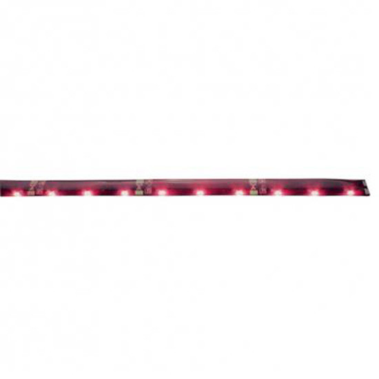 30 LED 19-1/2 Inch Auxiliary/ Utility Flex Strip Light - Red - 4 State ...