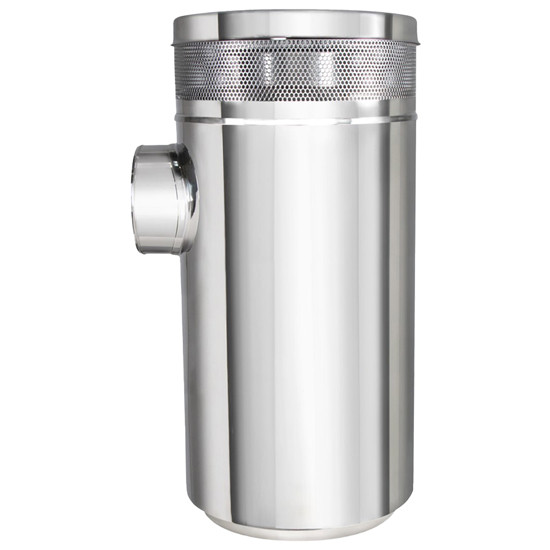 Peterbilt & Kenworth 15 Inch 304 Stainless Steel Air Cleaner With 2 ...