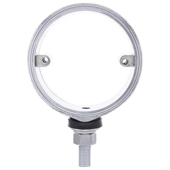 Chrome 3 Inch Double Face Light Housing For LED - 4 State Trucks