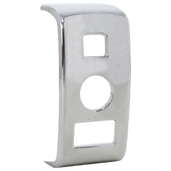 Chrome Plastic Blank Rocker Switch Cover W/ 3 Openings For Kenworth - 4 ...