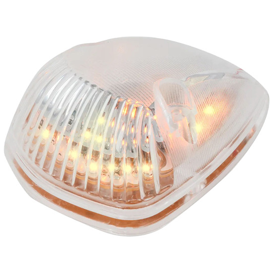 Triangle Marker Clearance Cab Light - Amber LED / Clear Lens For Pickup ...