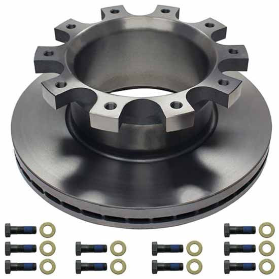 16.875 X 6.281 Inch Brake Rotor W/ Threaded Bolt Holes - Replaces ...