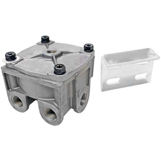 5.5 PSI R12 Relay Air Valve With 1 Control Port, 2 Horizontal Delivery ...