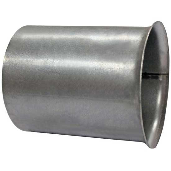 Aluminized Steel Flared Exhaust Adapter 5.5 OD X 6 Inch Replaces ...