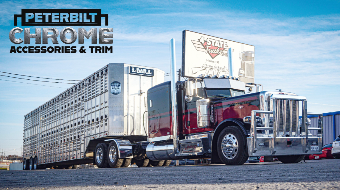 Best Peterbilt Chrome Upgrades (Interior & Exterior Cab) - 4 State Trucks
