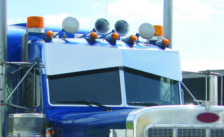 How We Create Custom Sun Visors for Rare Semi Truck Models - 4 State Trucks