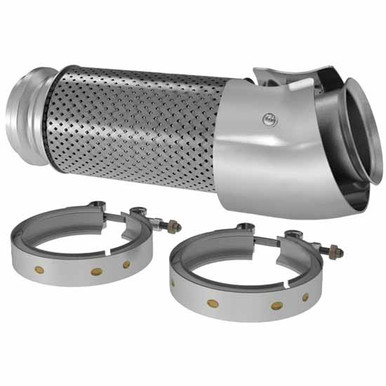 Exhaust Bellows IHC Premium W/ Heat Shield & V-Band - 4 State Trucks