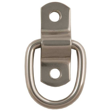 1 X 1.25 Inch Stainless Steel Surface-Mounted Tie-Down D-Ring - 4 State ...