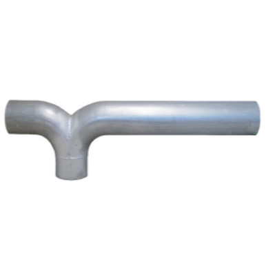 TPHD 5 Inch OD/ OD Aluminized Y-Pipe For Use With Long Drop Elbows ...
