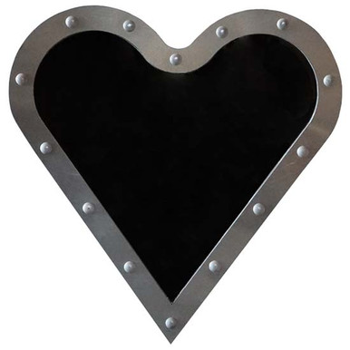 CSM Heart-Shape Tinted Lexan Retro Sleeper Window W/ Aluminum Backer ...