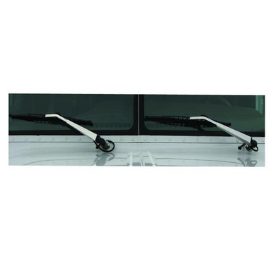 Stainless Steel Windshield Wiper Arm Covers For Peterbilt 379, 386, 388, 389 - 4 State Trucks