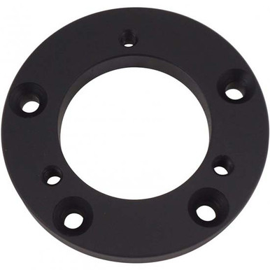 Black 3 To 5 Hole Steering Wheel Hub Adapter Ring - 4 State Trucks