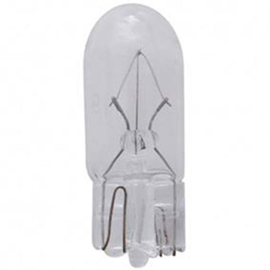 194 Style Glass Bulb W/ Standard Wedge Base - Clear - 4 State Trucks