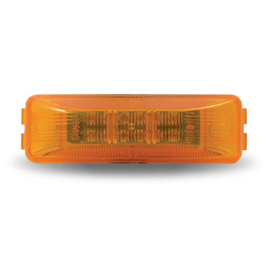 1 X 4 Inch 12 Diode Amber LED Marker Light Amber - 4 State Trucks