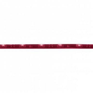 45 LED 35-1/4 Inch Flex Light - Red LED W/ Left Wire Exit - 4 State Trucks