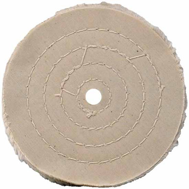 8 Inch Cotton Sewn Muslin Polishing Buffing Wheel - 4 State Trucks