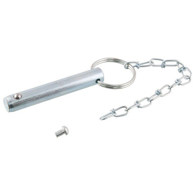 5/8 Inch Zinc-Plated Swivel Jack Pin W/ 3.5 Inch Chain - 4 State Trucks