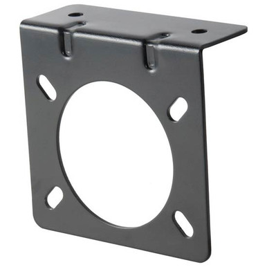 Gloss Black Steel Connector Mounting Bracket For 7-Way USCAR Socket - 4 ...