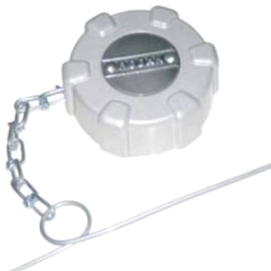 BESTfit 2 Inch Aluminum Gray Powder-Coated Fuel Cap - 4 State Trucks