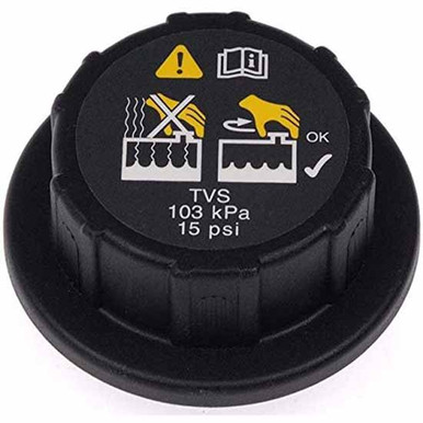 3 Inch Twist-On Vented Coolant Tank Cap W/ 15 PSI Rating - 4 State Trucks