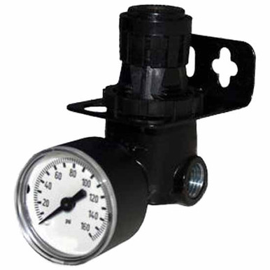 Mini Air Regulator W/ Aah Gauge - 4 State Trucks