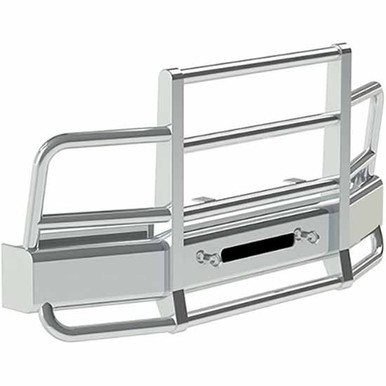 Herd Defender Alum. 2 Post Grille Guard For Freightliner FLD120 Super ...