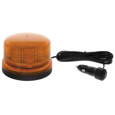 Low Profile 8 High Power LED Amber Beacon Light - 4 State Trucks