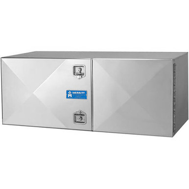 Merritt 18 X 18 Inch Smooth Aluminum Tool Box With Double Door Options ...