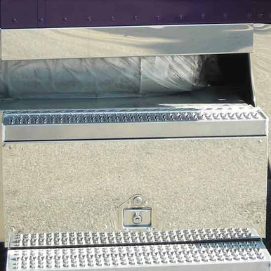 Stainless Steel Battery / Tool Box Panel W/ Hardware For Peterbilt 389 ...