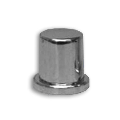 18MM & 3/4 Inch Chrome Plastic Bolt Heads Top Hat Nut Cover W/ Flange ...