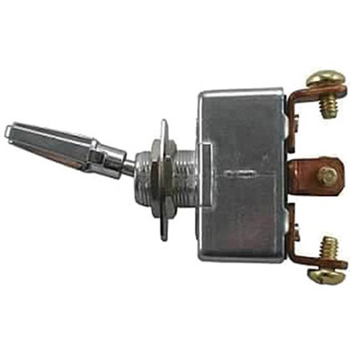 Heavy Duty Metal Toggle Switch, 50A At 12V, 3 Screw Terminals For 1/2 ...