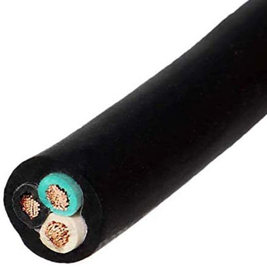 14/3 Black Rubber SJO Cord Coded Wire/ Cable - 4 State Trucks