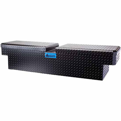 Merritt Aluminum Gull Wing Smooth Aluminum Tool Box With Dual Lids ...
