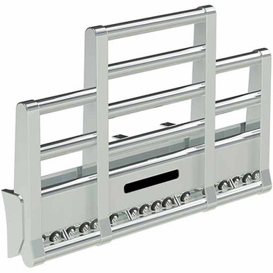 Herd Super Road Train Grille Guard W/ Four Fully Boxed Uprights, 4 Inch ...