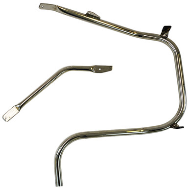 BESTfit SS Mirror Brackets For Peterbilt 378, 379, 386, 388, 389 W/ Cab ...